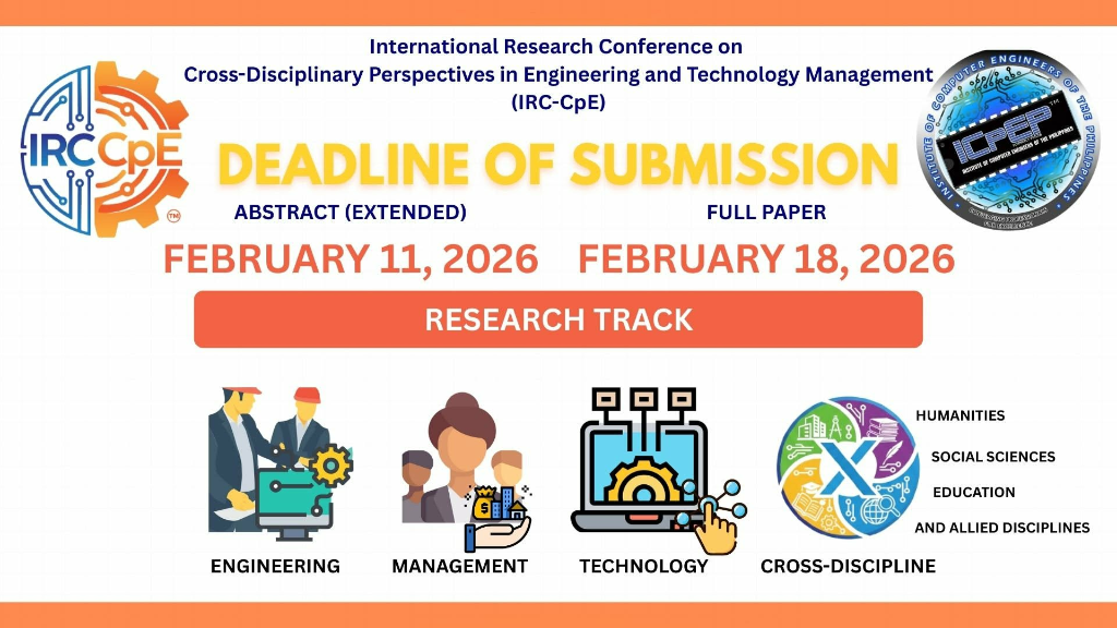 IRC-CpE 2026 | International Research Conference on Cross-Disciplinary ...